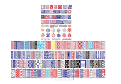 Rose Plant dxf File - Cnc File
