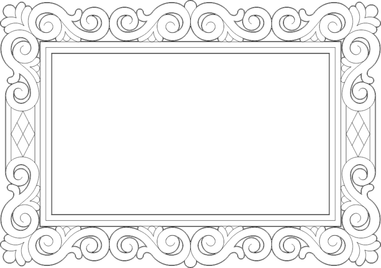 World Map dxf File - Cnc File