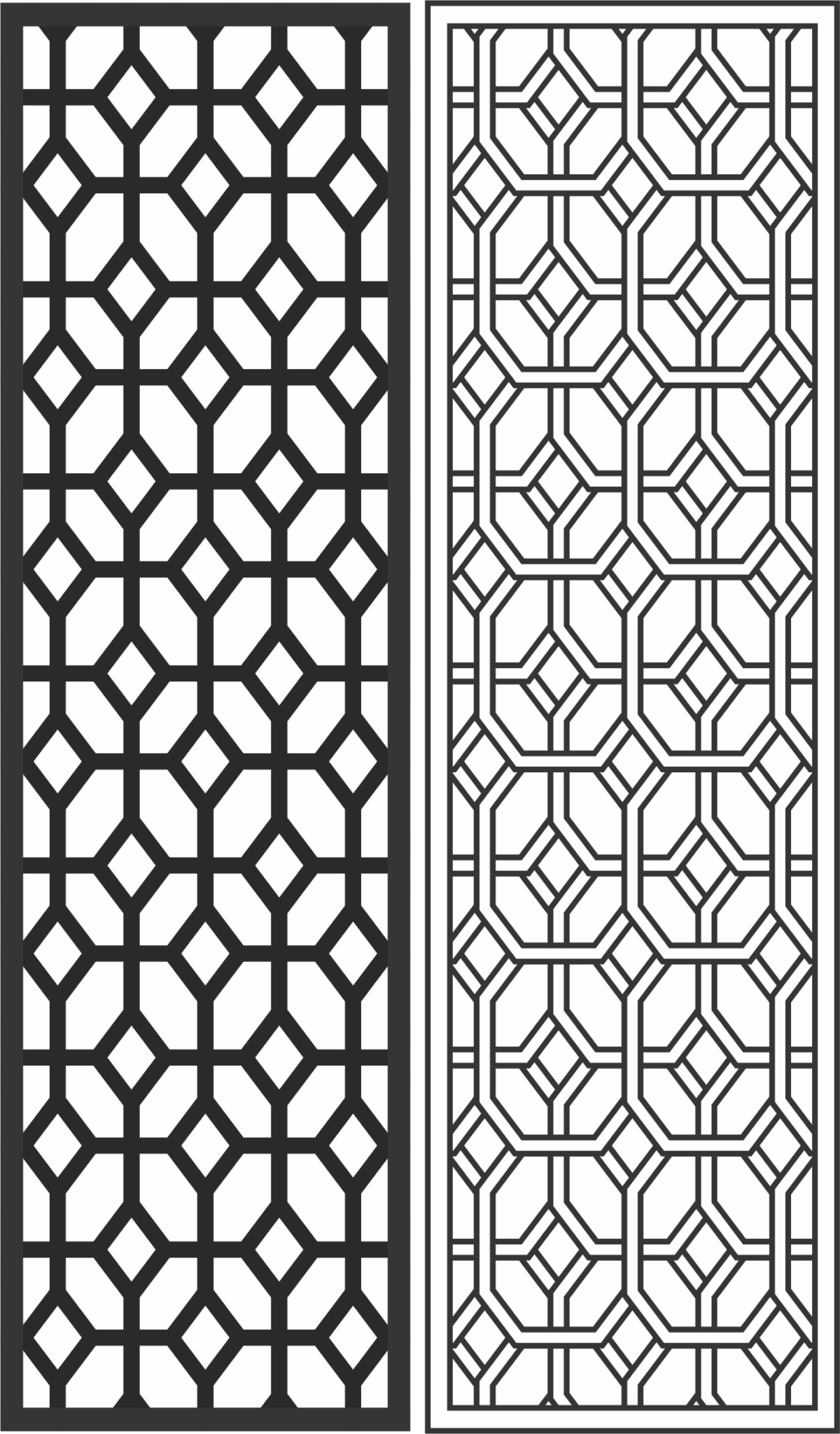 Martini Decoration dxf File - CNC FILE