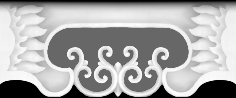 Silhouette of Peterbilt Truck dxf File