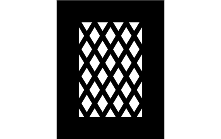 Lattice Card dxf File - Cnc file