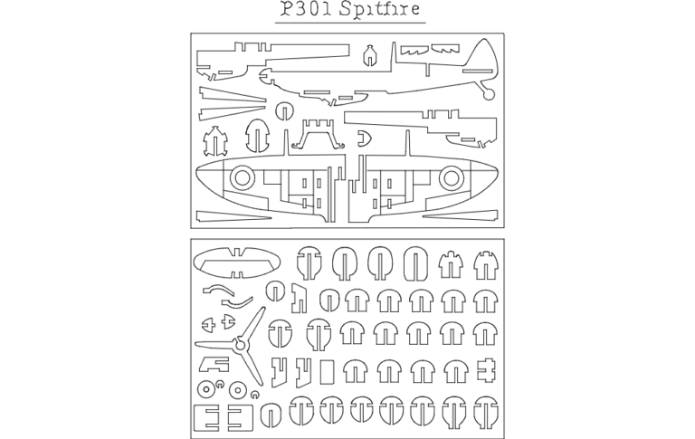 Silhouette of Peterbilt Truck dxf File - CNC FILE