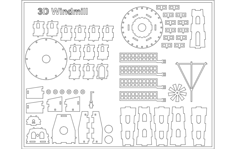 Treble Clef dxf File - Cnc File
