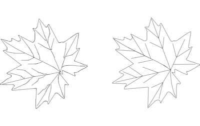 Maple dxf File - Cnc file
