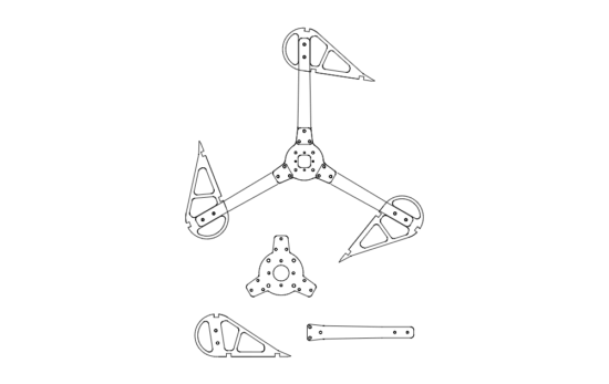 Rectangle label dxf File