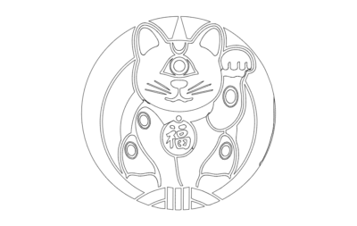 Pigeon dxf File - Cnc File