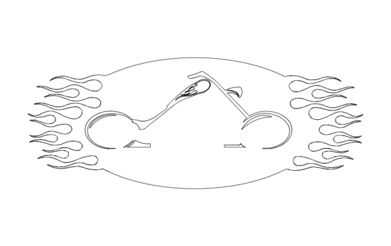 Number 4 dxf - Cnc File