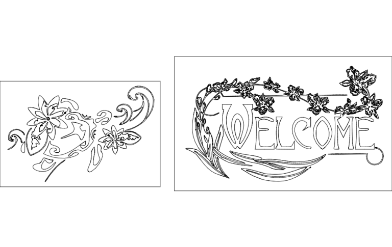 Wire Fox Terrier dxf File - Cnc File