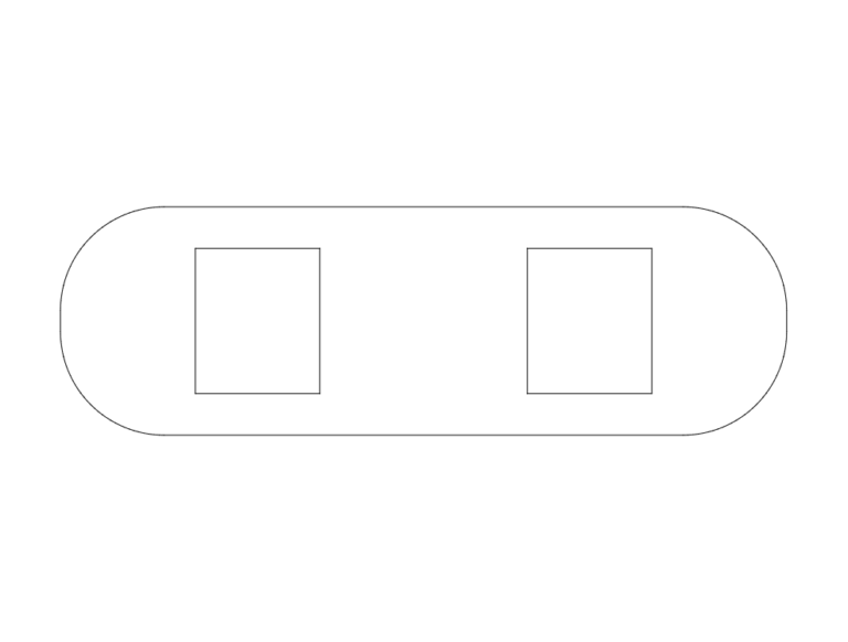 Floral Frame dxf File - Cnc File