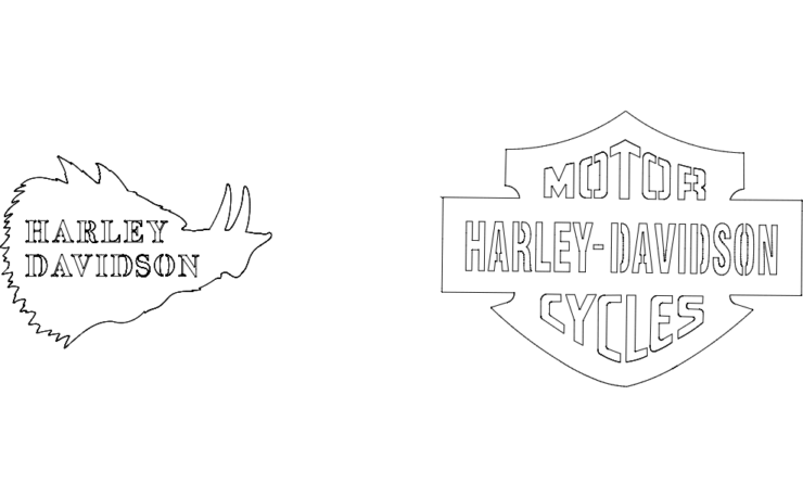 Harley Davidson dxf File - Cnc File