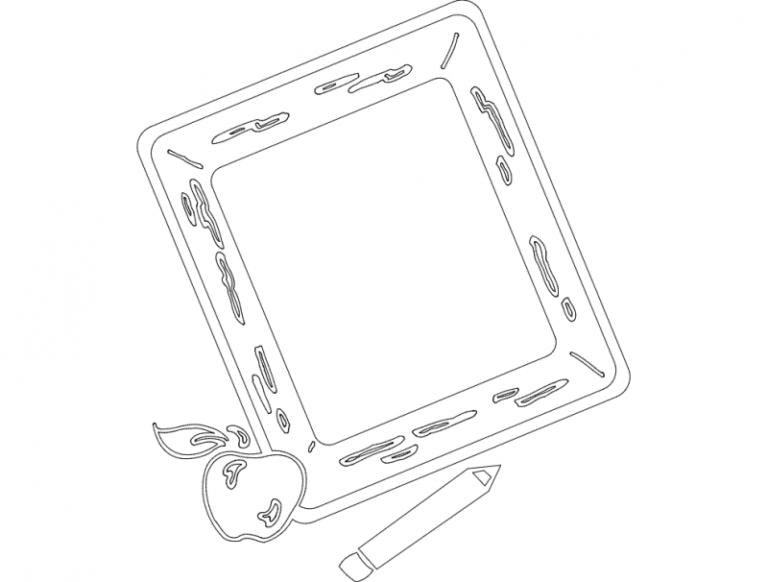 Shark Cribbage Board dxf File - CNC FILE