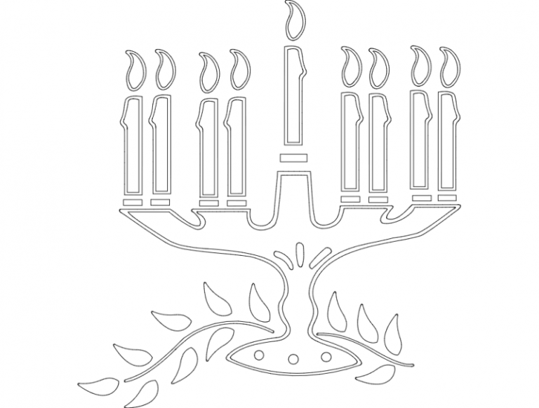 Maple Leaf dxf File - Cnc File