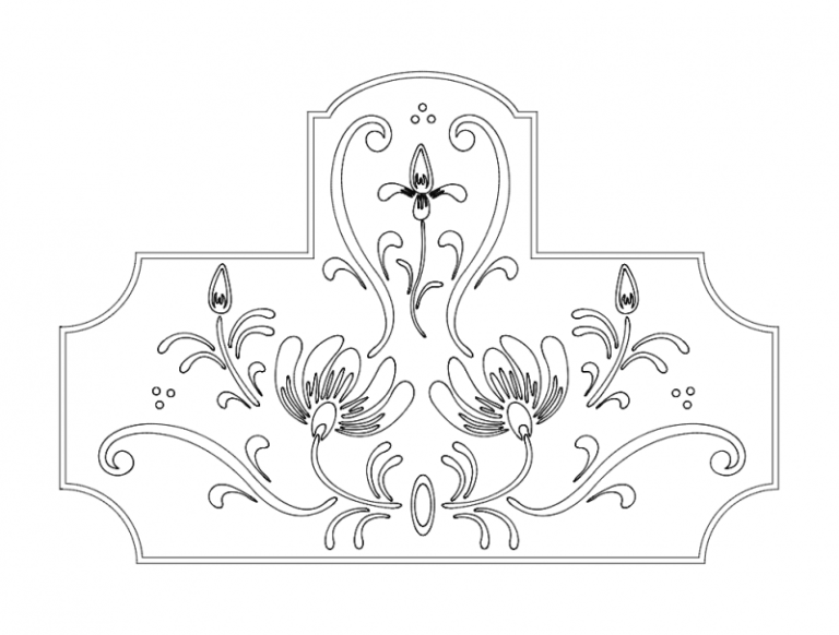 Weathervane dxf File - CNC FILE