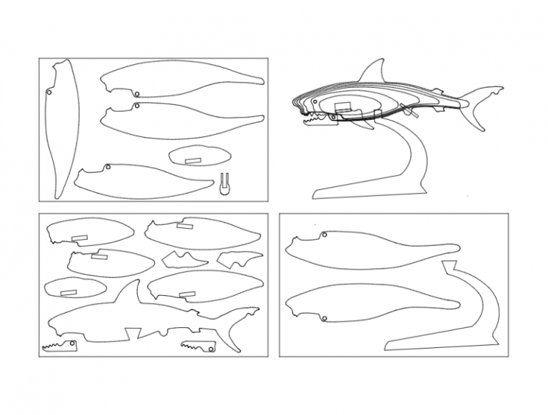 Ram Silhouette dxf File