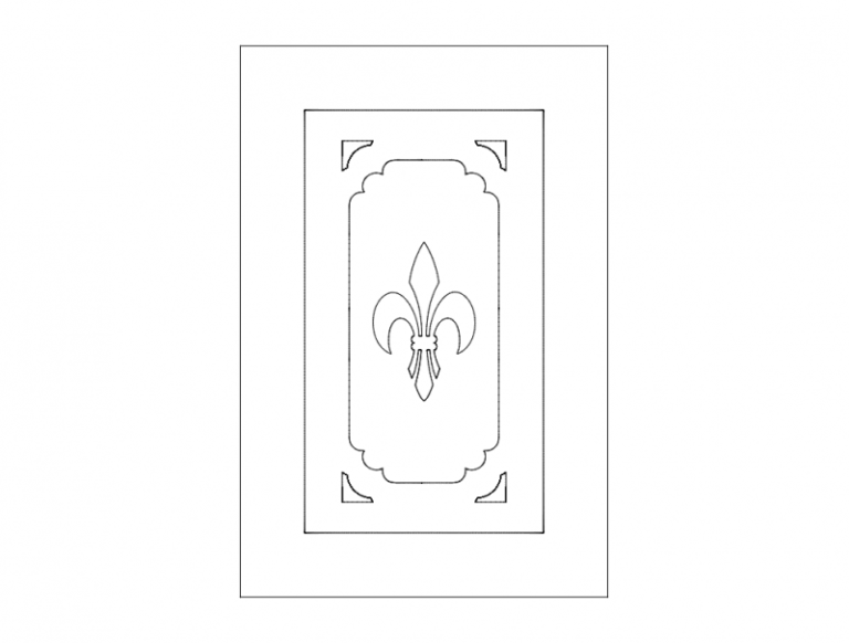 78 Ford Pickup 17 inches dxf File