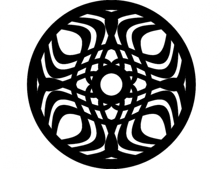 Treble Clef dxf File - CNC FILE