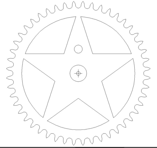 Wind spinner wolf dxf File - Cnc File