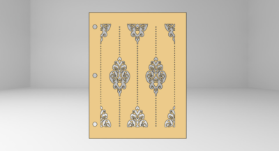 Silhouette of Peterbilt Truck dxf File