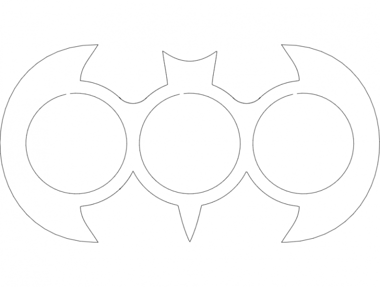 Pointing Finger dxf File - CNC FILE
