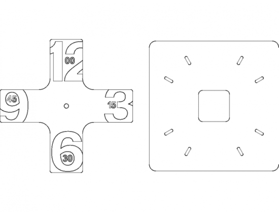 Silhouette of Peterbilt Truck dxf File - Cnc File