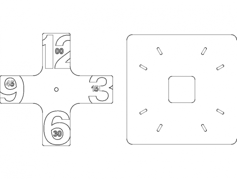 Silhouette of Peterbilt Truck dxf File - Cnc File
