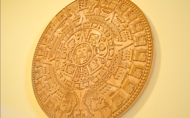 Aztec calendar stone dxf file - Cnc File