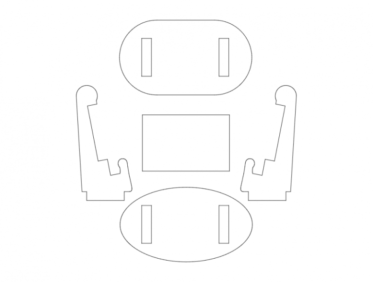 Yamaha Logo dxf File - CNC FILE
