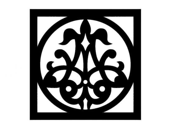 Snowflake B dxf File - CNC FILE