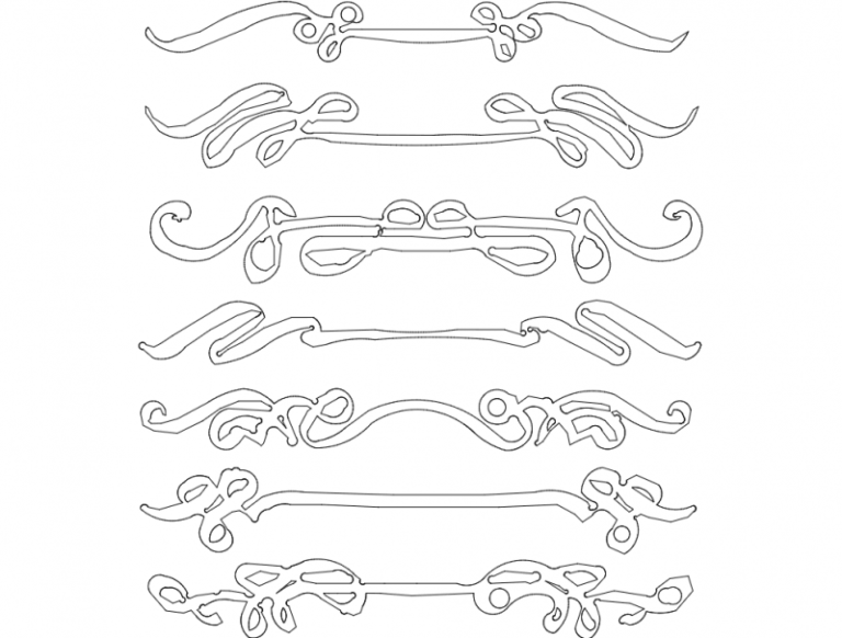 Key holder dxf - CNC FILE
