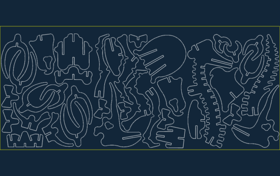 Bottle Opener DXF File - Cnc File
