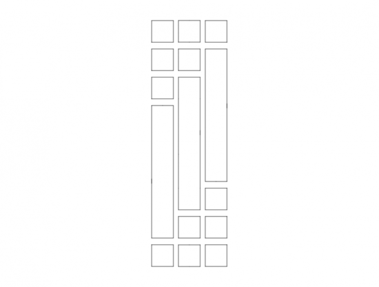 Shark Cribbage Board dxf File - Cnc File