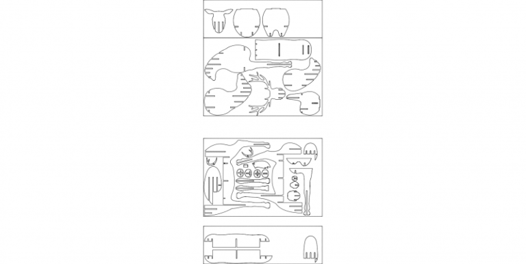 Soldier Vertical Rifle dxf file - Cnc File
