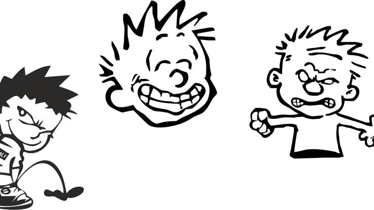 Calvin Sticker Free Vector - Cnc File