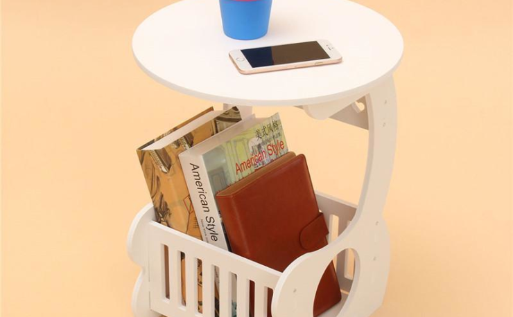 Laser Cut Magazine Rack Side Table Template Free Vector - Cnc File