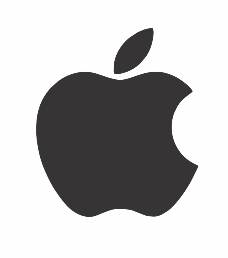 Apple Logo DXF File - Cnc file