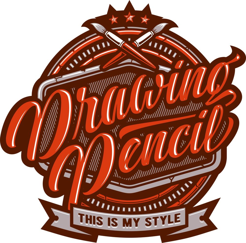 Drawing Pencil Vector Art Free Vector - CNC FILE