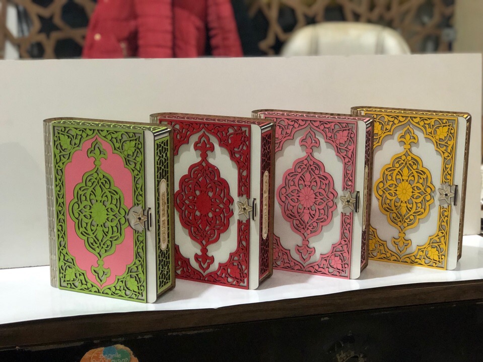 Laser Cut Decorative Wooden Book Box DXF File - CNC FILE