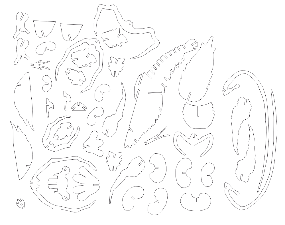 Hummer puzzle 3mm DXF File - Cnc File