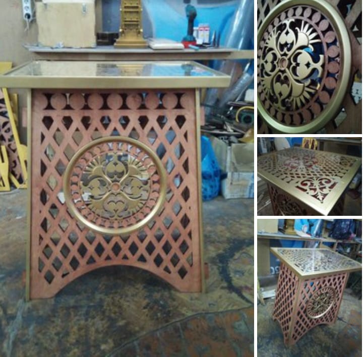 Stol 2017-2 dxf File - CNC FILE