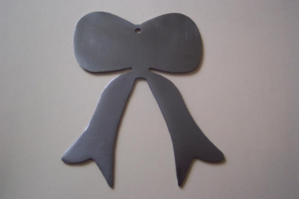 Bow Ornam dxf File - CNC FILE